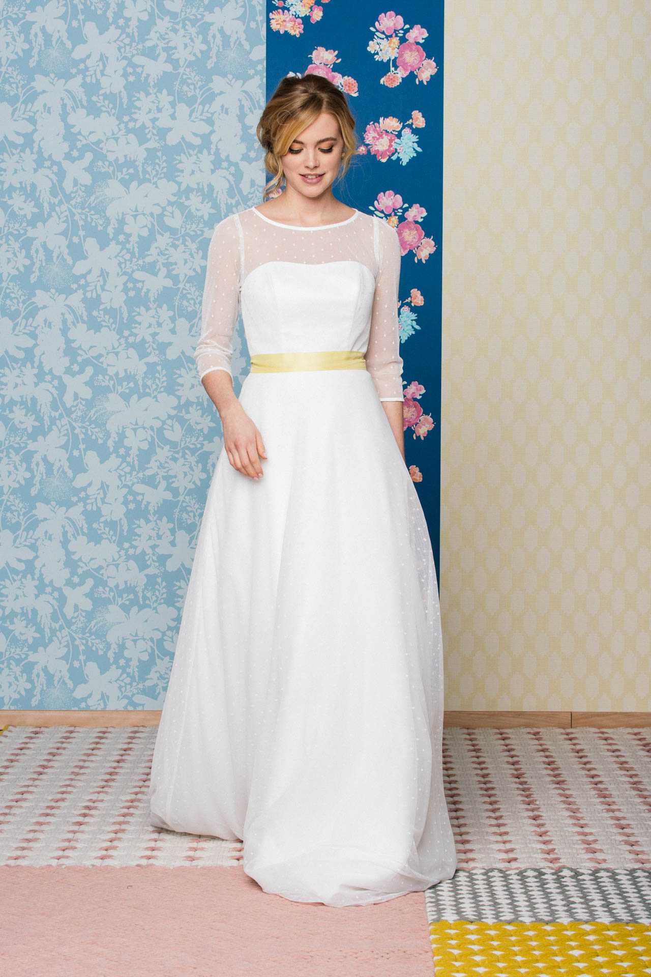 Brautrock aus softem Tüll – angenehm zu tragen mit schönem Volumen